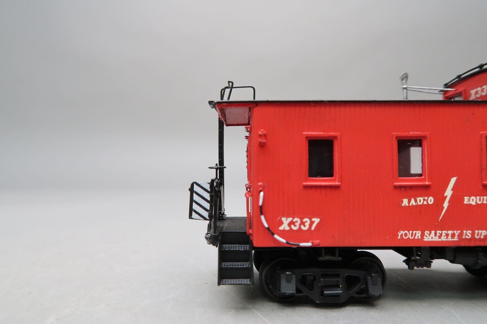 HO Brass Model - BCM Beaver Creek GN Great Northern Wood Caboose Standard Window #X337 - F/P ...