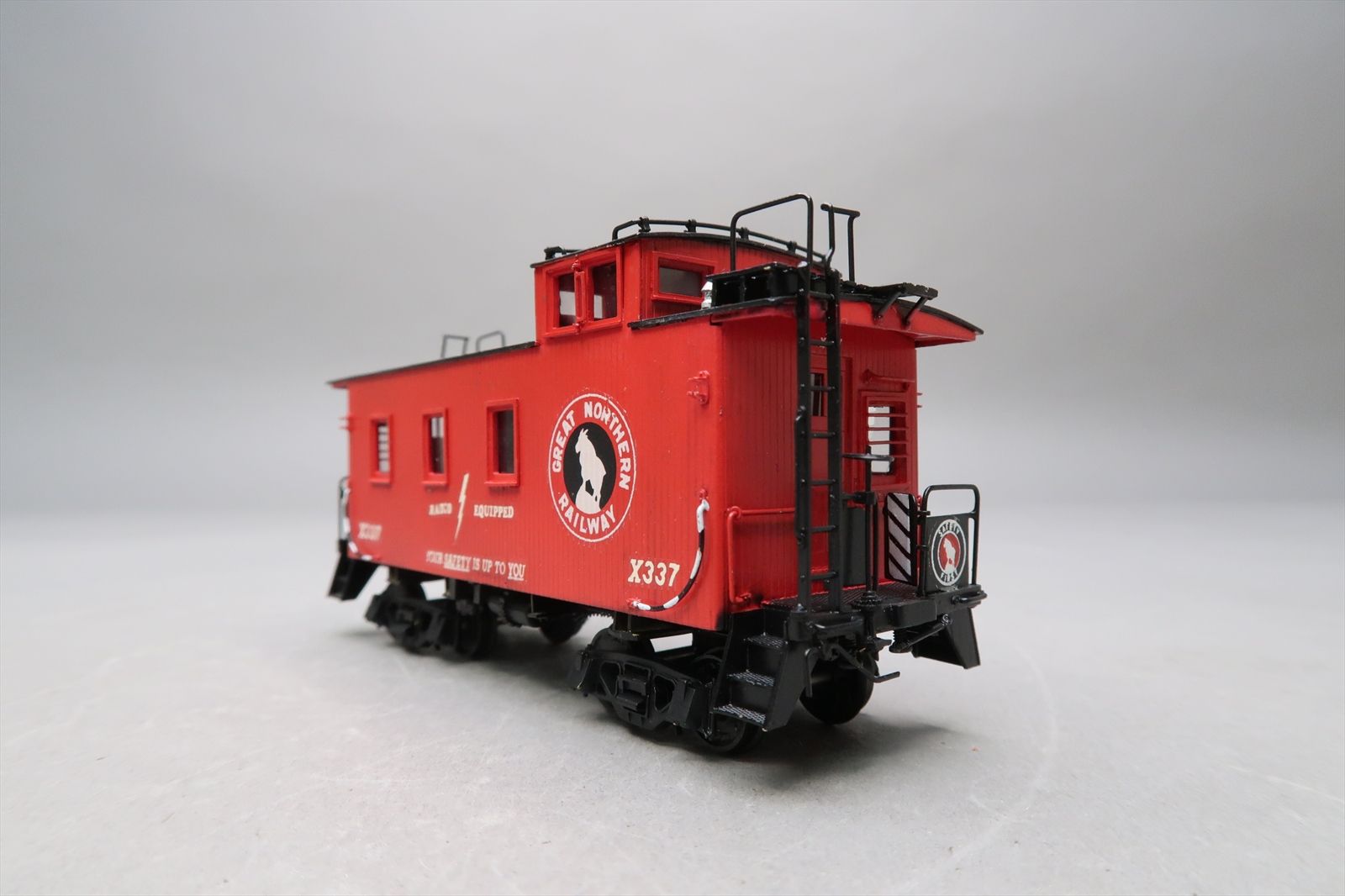 HO Brass Model - BCM Beaver Creek GN Great Northern Wood Caboose ...