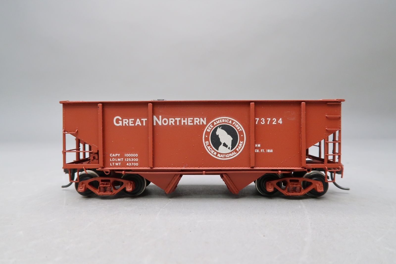 HO Brass Model - OMI 3152 GN Great Northern 2 Bay Open Hopper Rapid ...