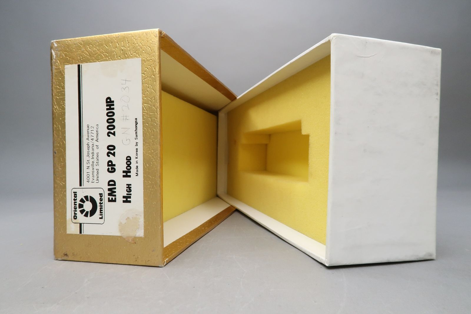 HO Brass Model - Oriental GN Great Northern EMD GP20 High Hood #2034 ...