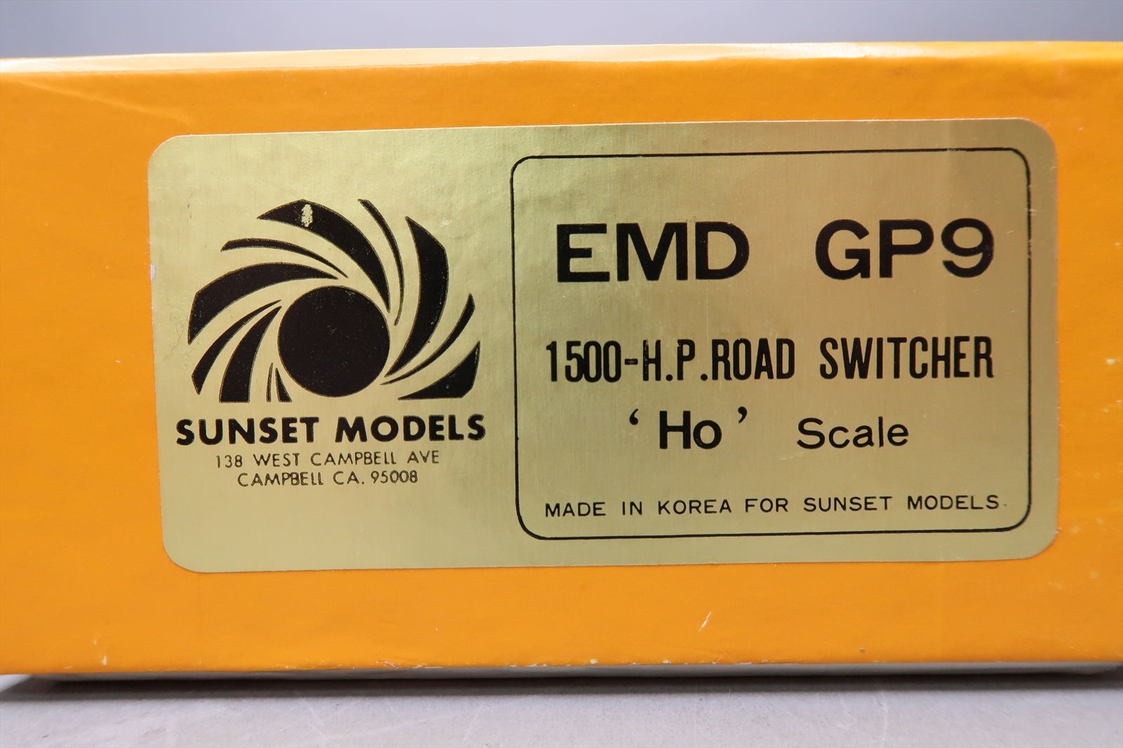 HO Brass Model - Sunset GN Great Northern EMD GP9 1500HP Road Switcher #670 - Pro Paint - 1984 ...