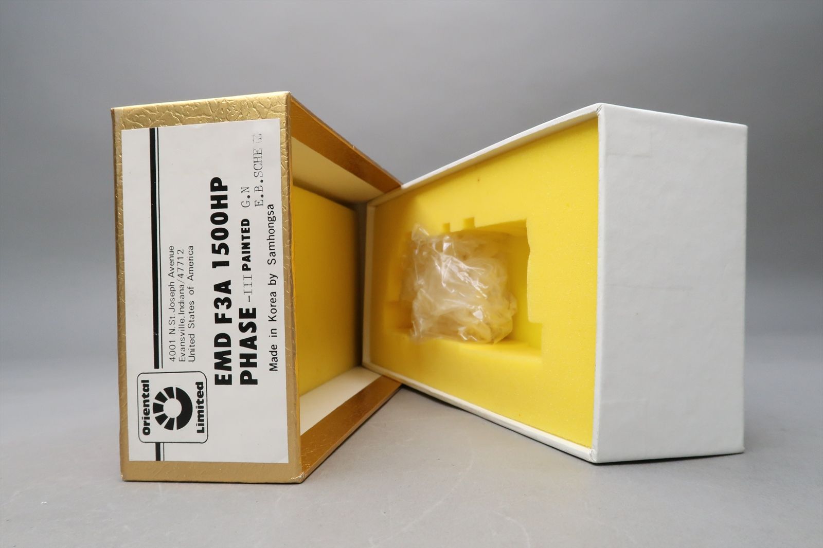 HO Brass Model - Oriental GN Great Northern EMD F3 F3A Phase III EB Empire Builder #312A - F/P ...