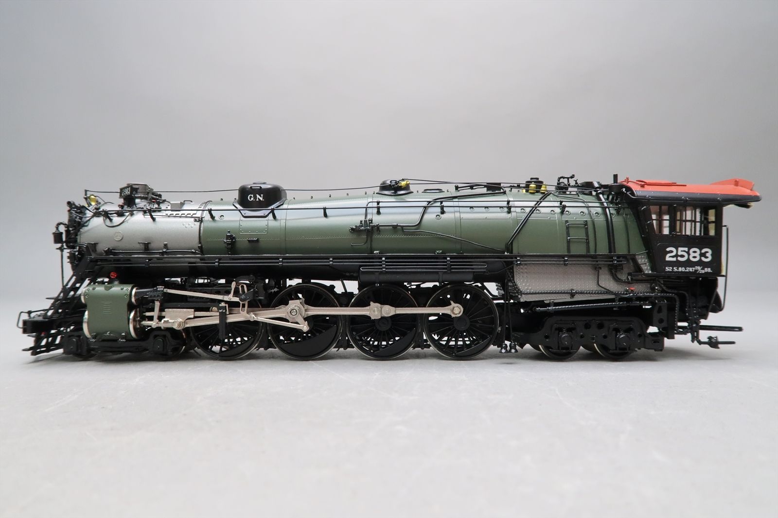 HO Brass Model - BLI 1050 GN Great Northern S-2 4-8-4 Open Cab #2583 ...
