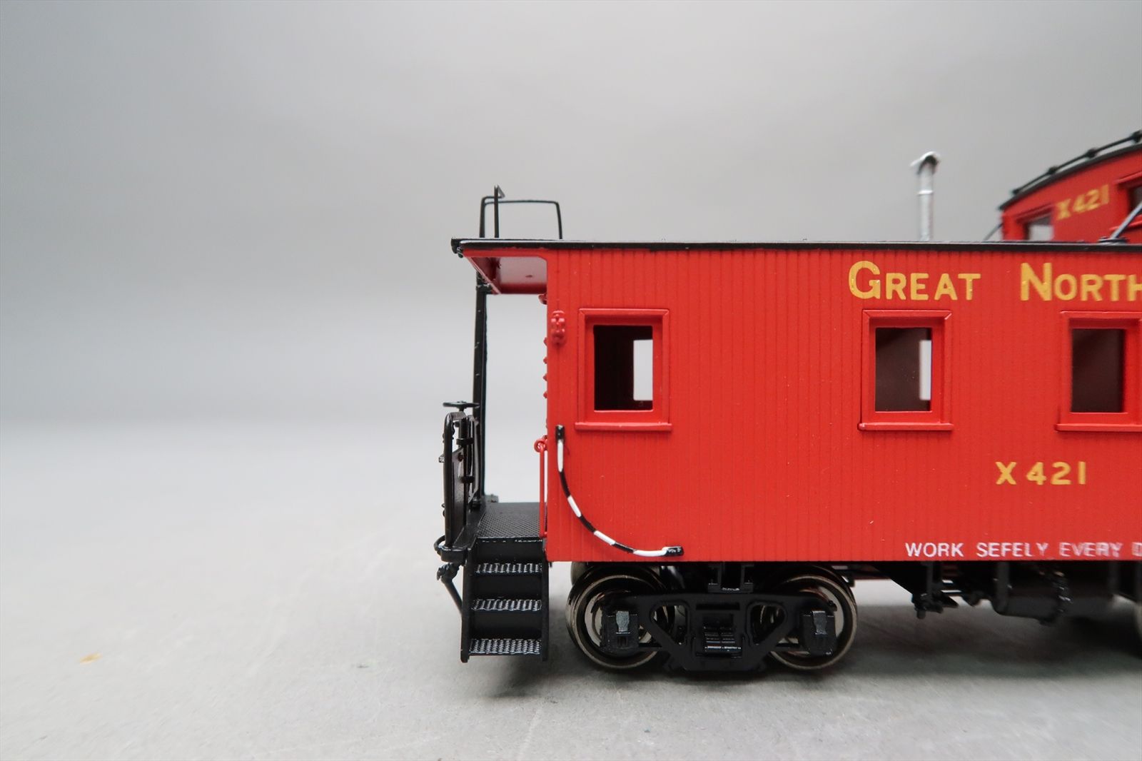 HO Brass Model - CIL 2238.1 GN Great Northern 25' Wood Caboose Later ...