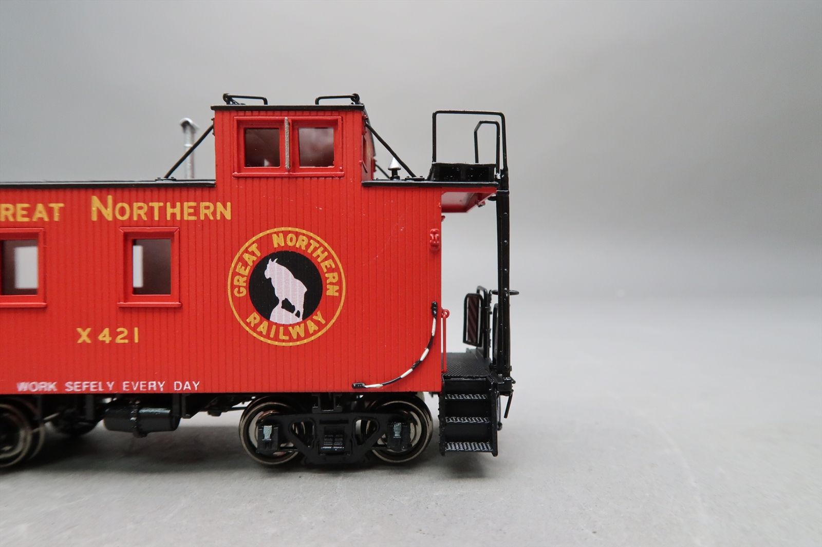 HO Brass Model - CIL 2238.1 GN Great Northern 25' Wood Caboose Later ...
