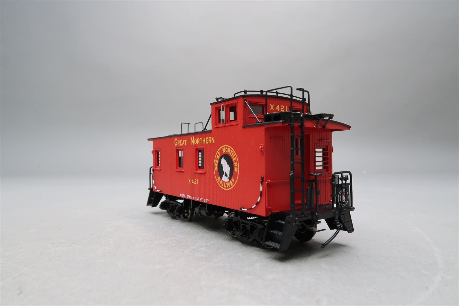 HO Brass Model - CIL 2238.1 GN Great Northern 25' Wood Caboose Later ...
