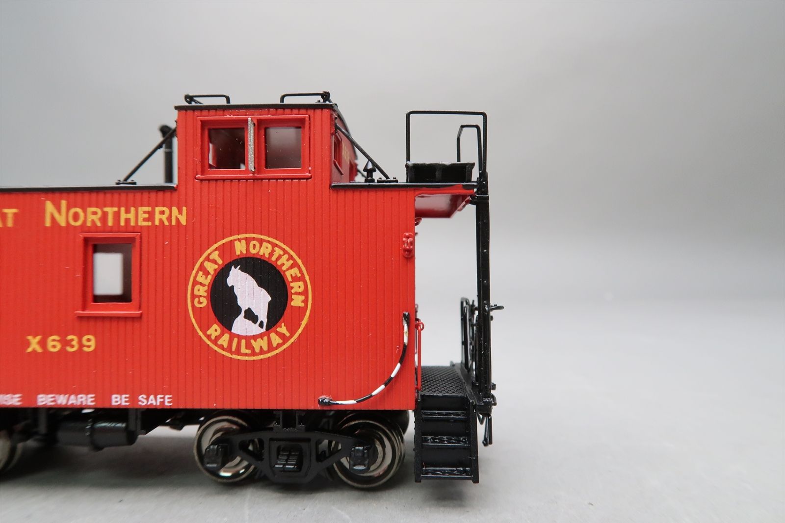 HO Brass Model - CIL 2241.1 GN Great Northern 25' Wood Caboose Later ...