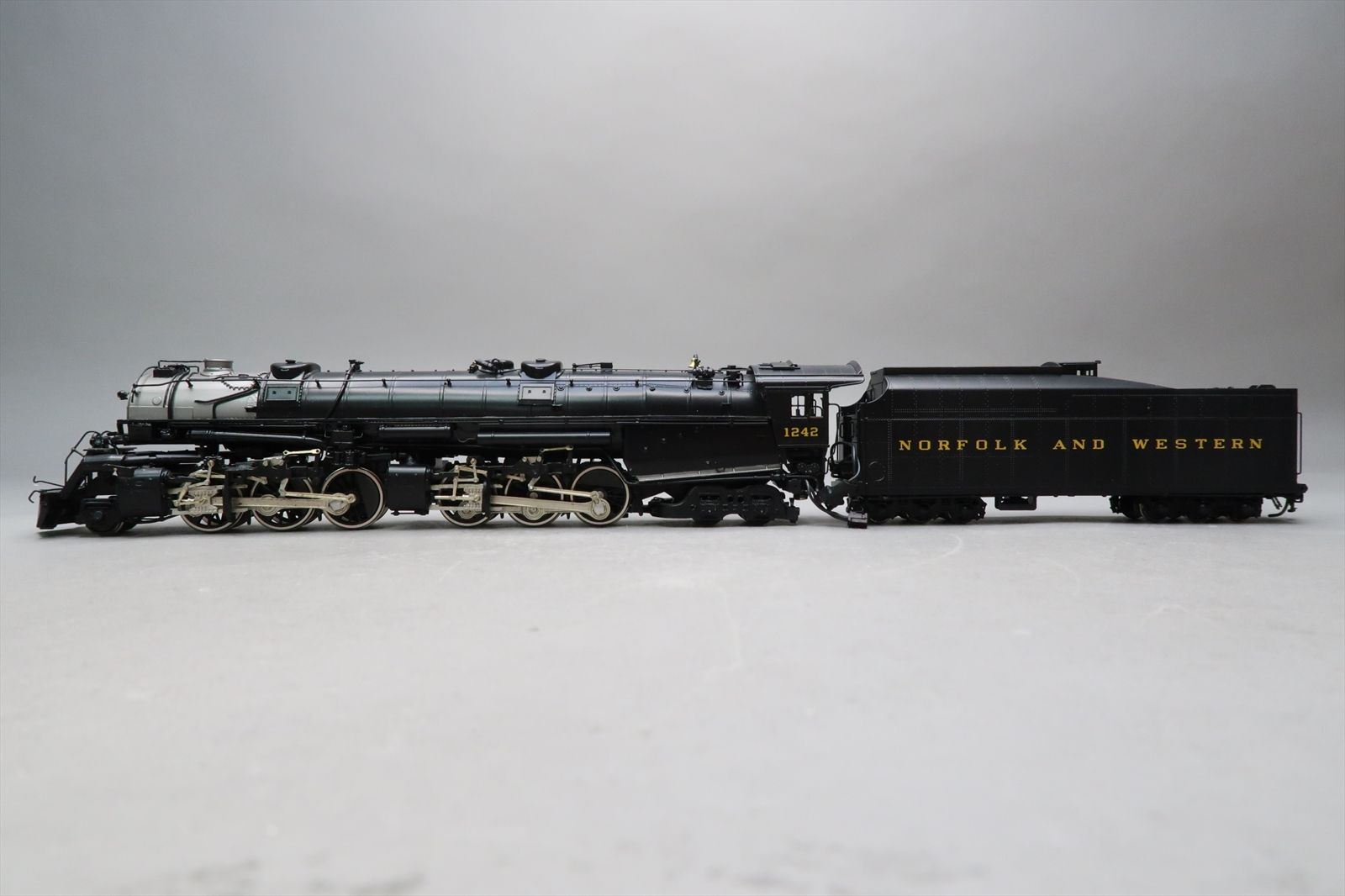 HO Brass Model - Key CS#92 N&W Norfolk & Western A 2-6-6-4 #1242 - F/P ...