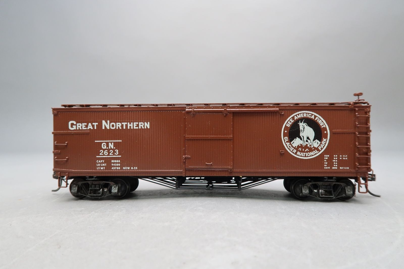 HO Brass Model - NPP 2620 (A) GN Great Northern Boxcar KC Brake System ...