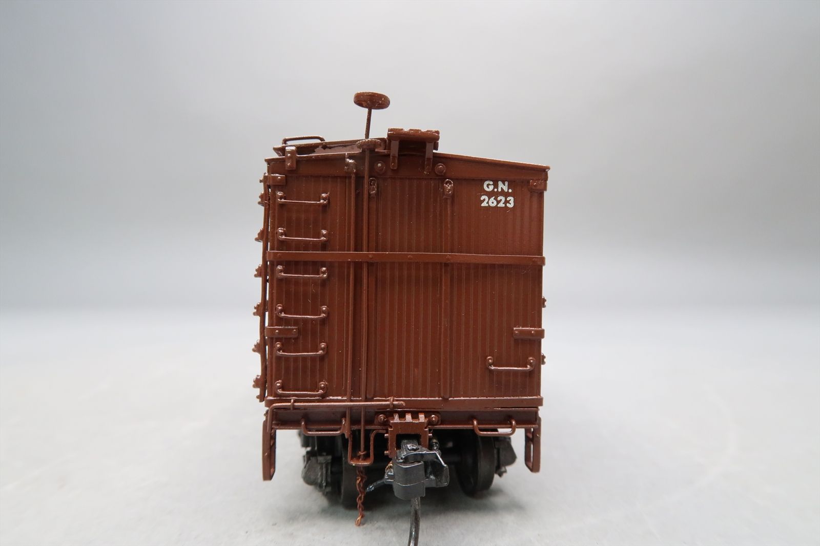 HO Brass Model - NPP 2620 (A) GN Great Northern Boxcar KC Brake System ...