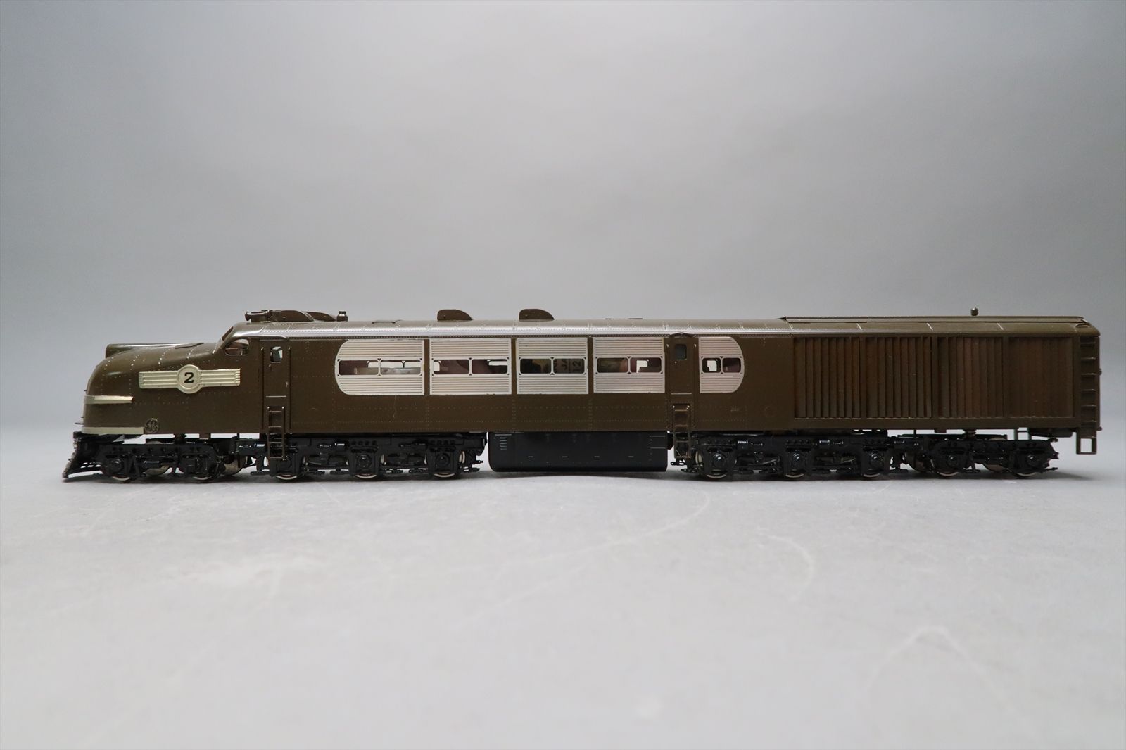 HO Brass Model - ALCO D-169 GE GN Great Northern Steam Turbine #2 ...
