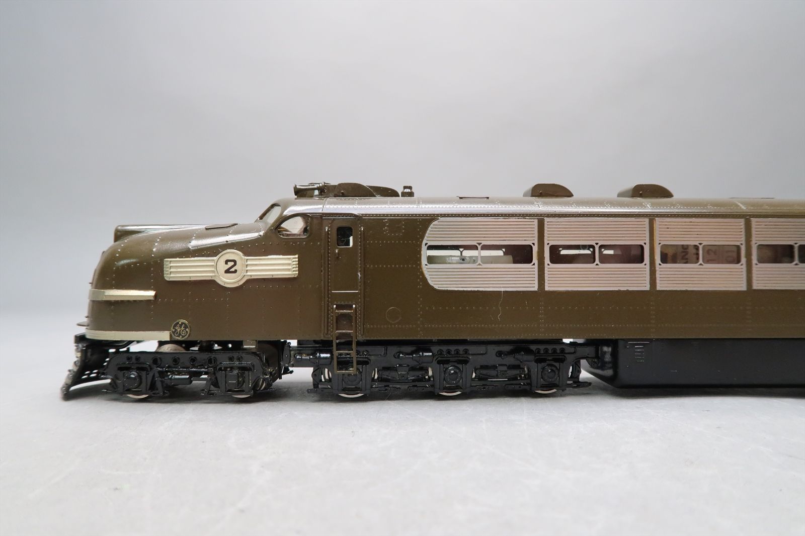 HO Brass Model - ALCO D-169 GE GN Great Northern Steam Turbine #2 ...