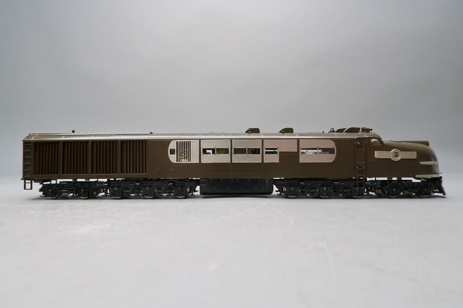 HO Brass Model - ALCO D-169 GE GN Great Northern Steam Turbine #2 ...