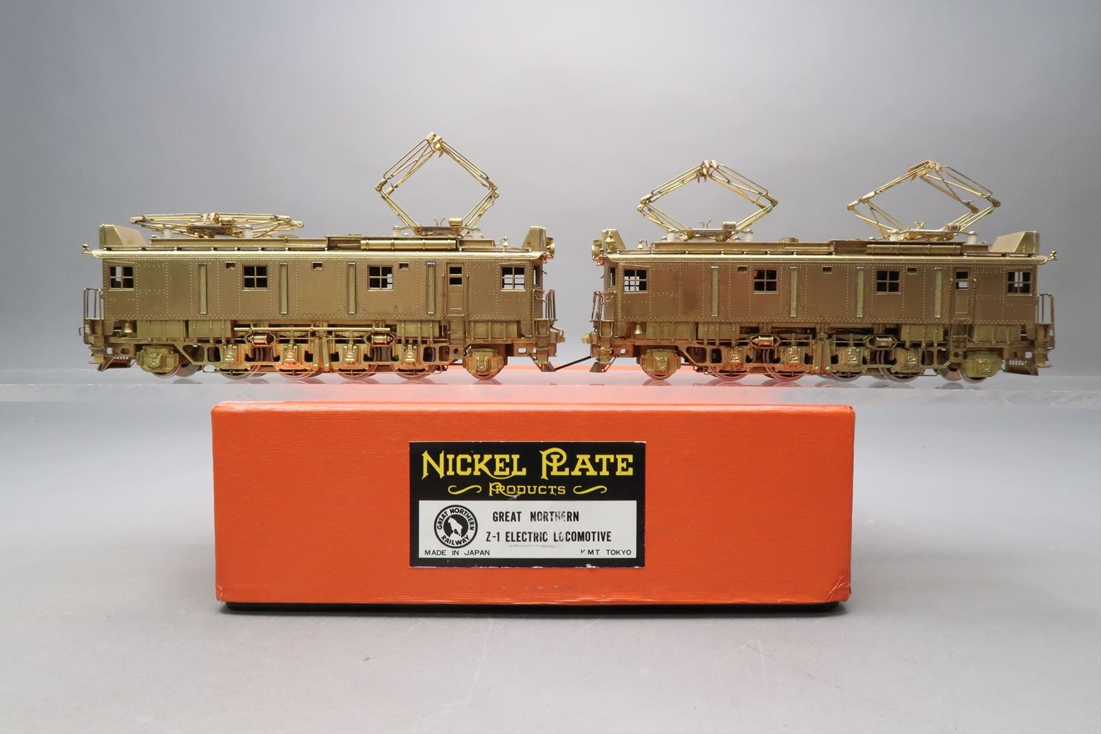 HO Brass Model - NPP Nickel Plate GN Great Northern Z-1 Electric 2-Unit ...