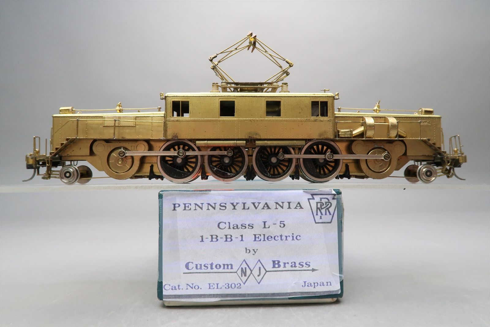 HO Brass Model - NJCB EL-302 PRR Pennsylvania L-5 1-B-B-1 - Unpainted ...
