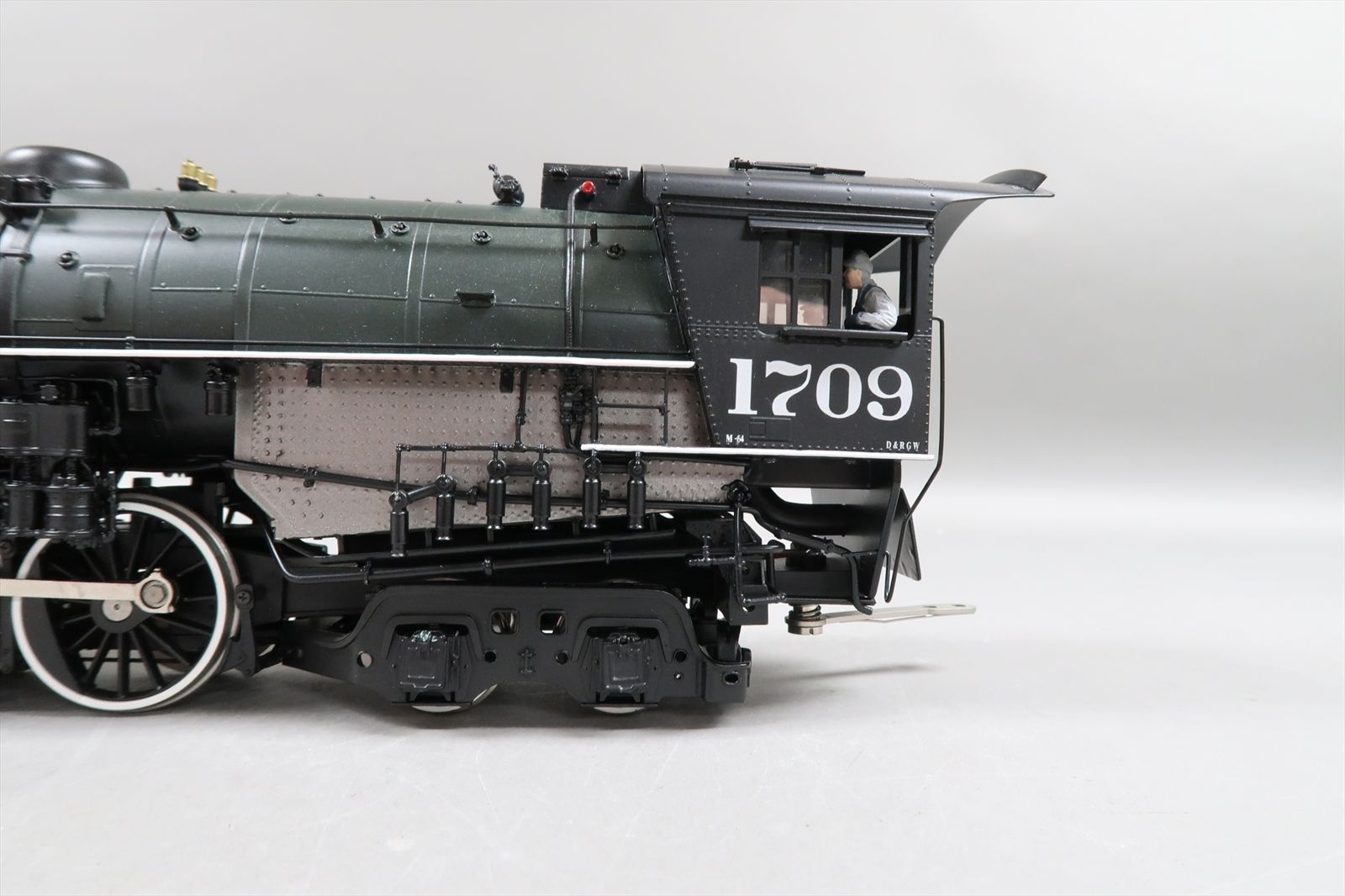 O Brass Model - BLW Berlyn D&RGW Rio Grande M-64 4-8-4 Green #1709 - F ...