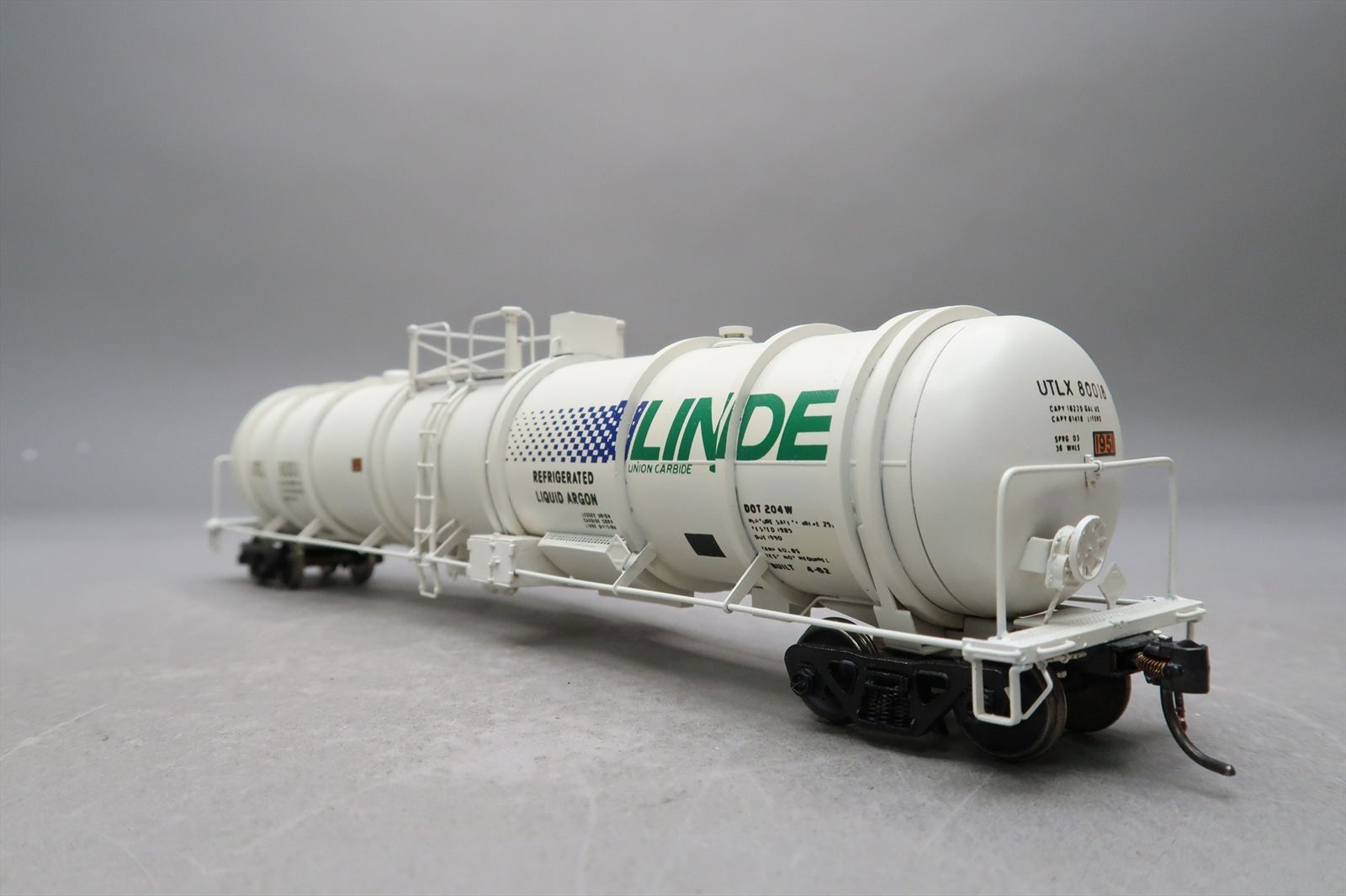 HO Brass Model - OMI 3167.1 UTLX Linde-Union Tank Liquid Argon #80018 ...