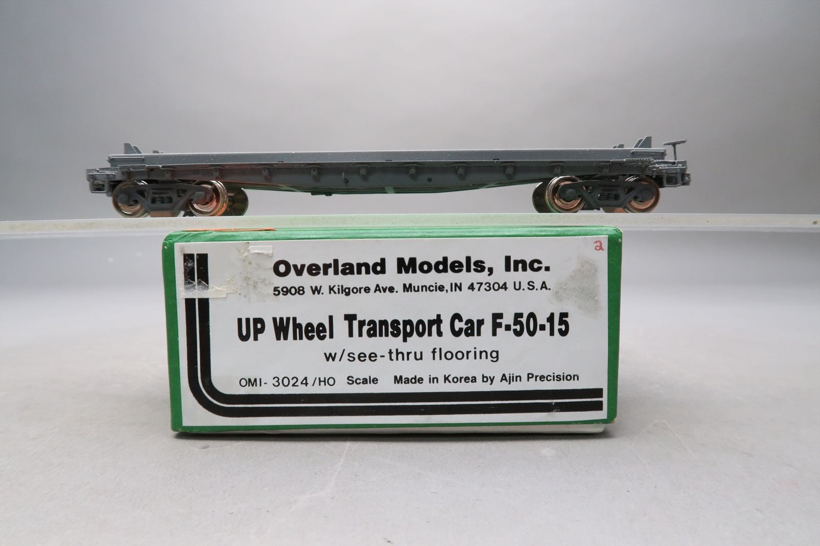 HO Brass Model - OMI 3024 UP Union Pacific Wheel Transport Car F-50-15 ...