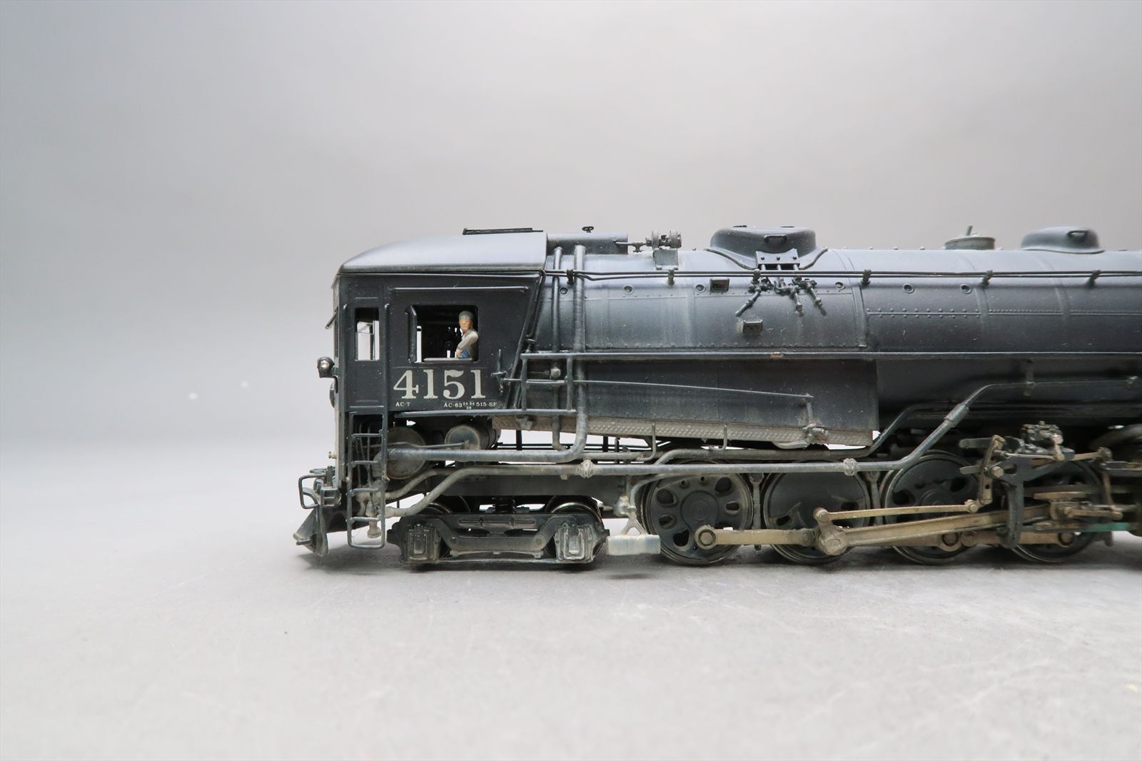 HO Brass Model - Key CS#96 SP Southern Pacific 4-8-8-2 AC-7 Cab Forward #4151 - F/P + Jerry ...