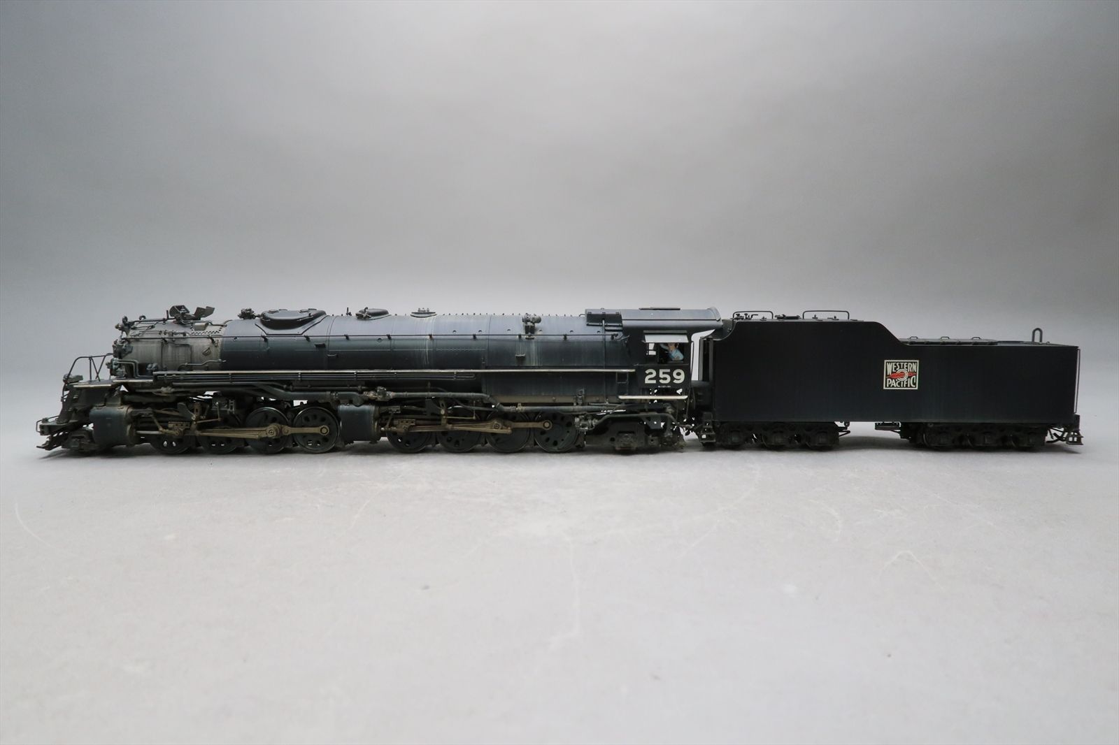 HO Brass Model - W&R Version 3 WP Western Pacific 2-8-8-2 Black #259 ...