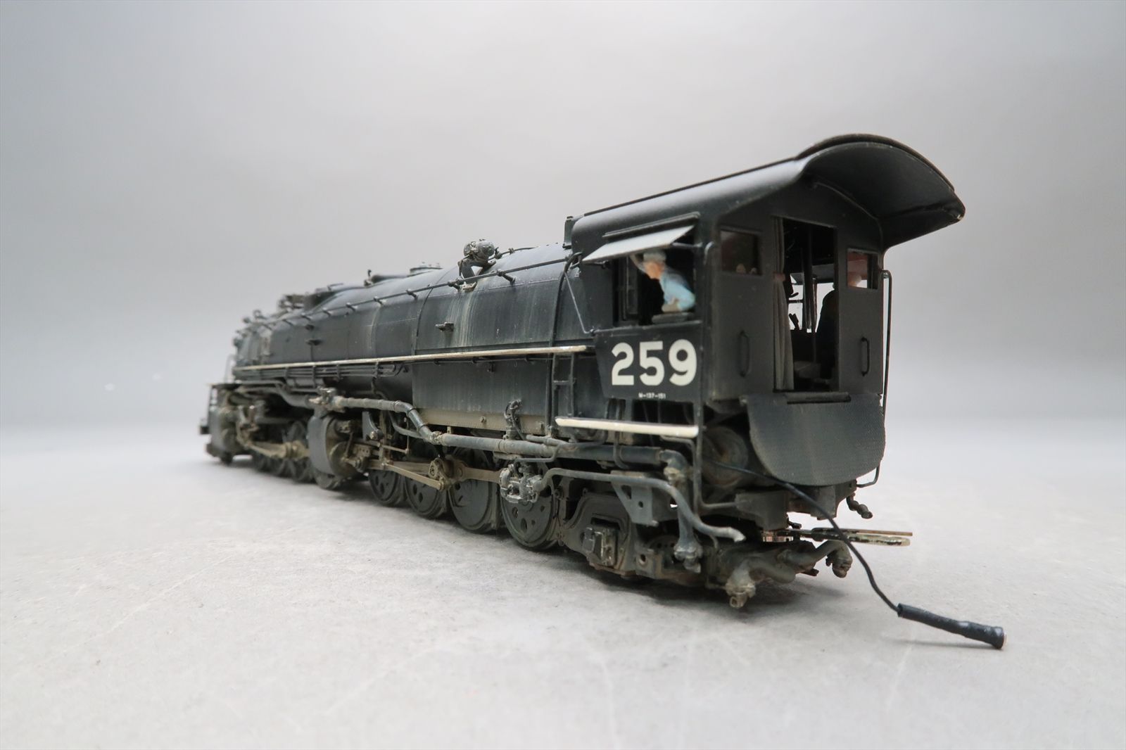 HO Brass Model - W&R Version 3 WP Western Pacific 2-8-8-2 Black #259 ...