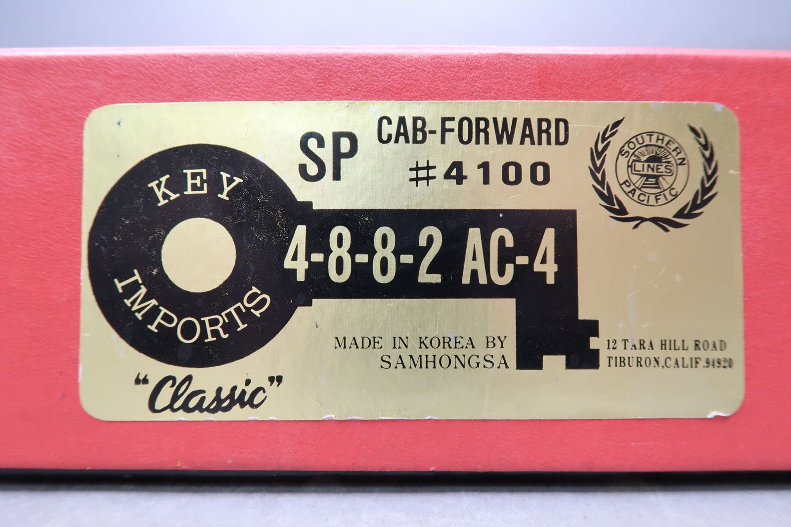 HO Brass Model - Key SP Southern Pacific Cab Forward 4-8-8-2 AC-4 #4100 ...