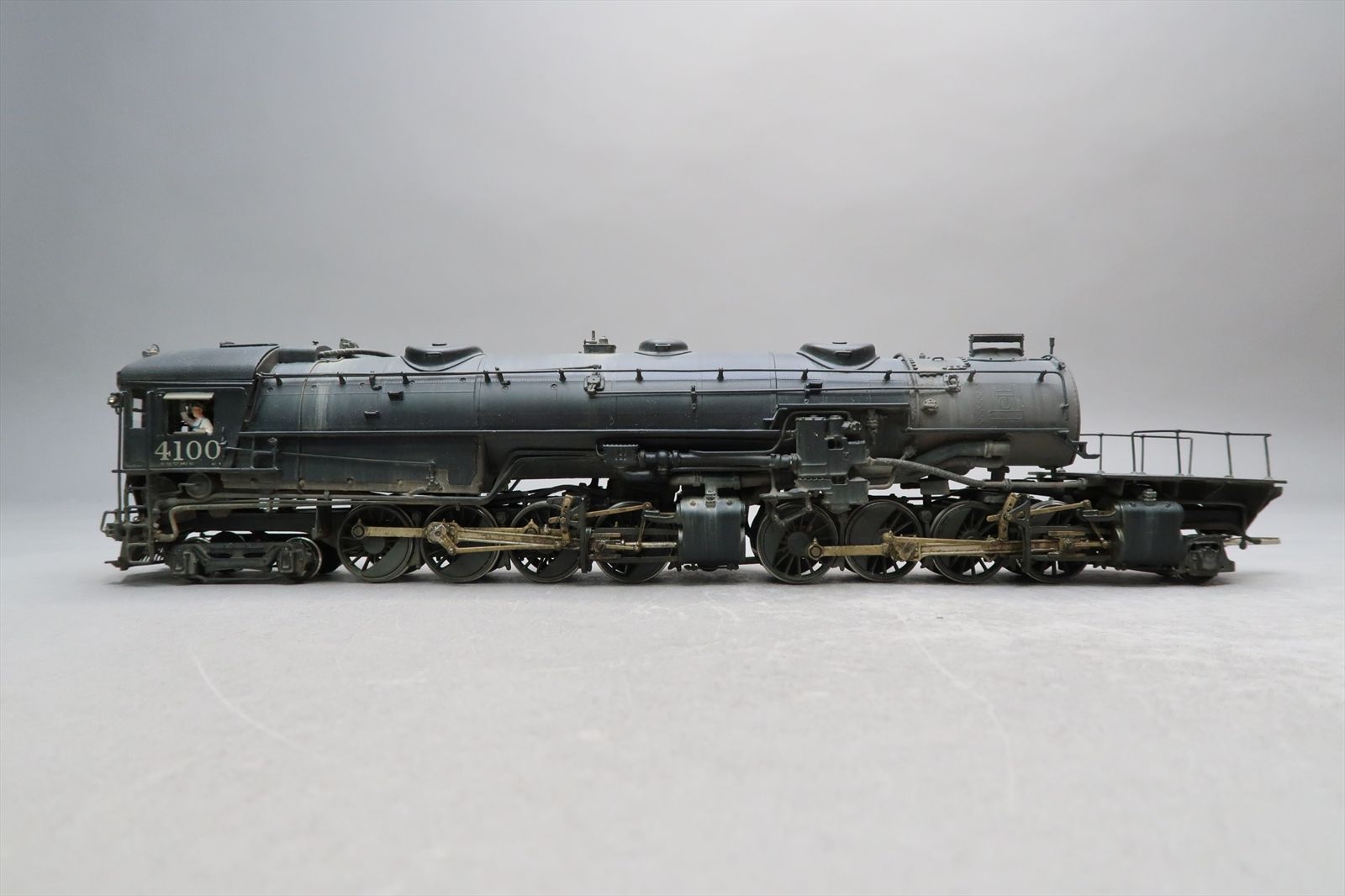 HO Brass Model - Key SP Southern Pacific Cab Forward 4-8-8-2 AC-4 #4100 - Pro Paint + Jerry ...
