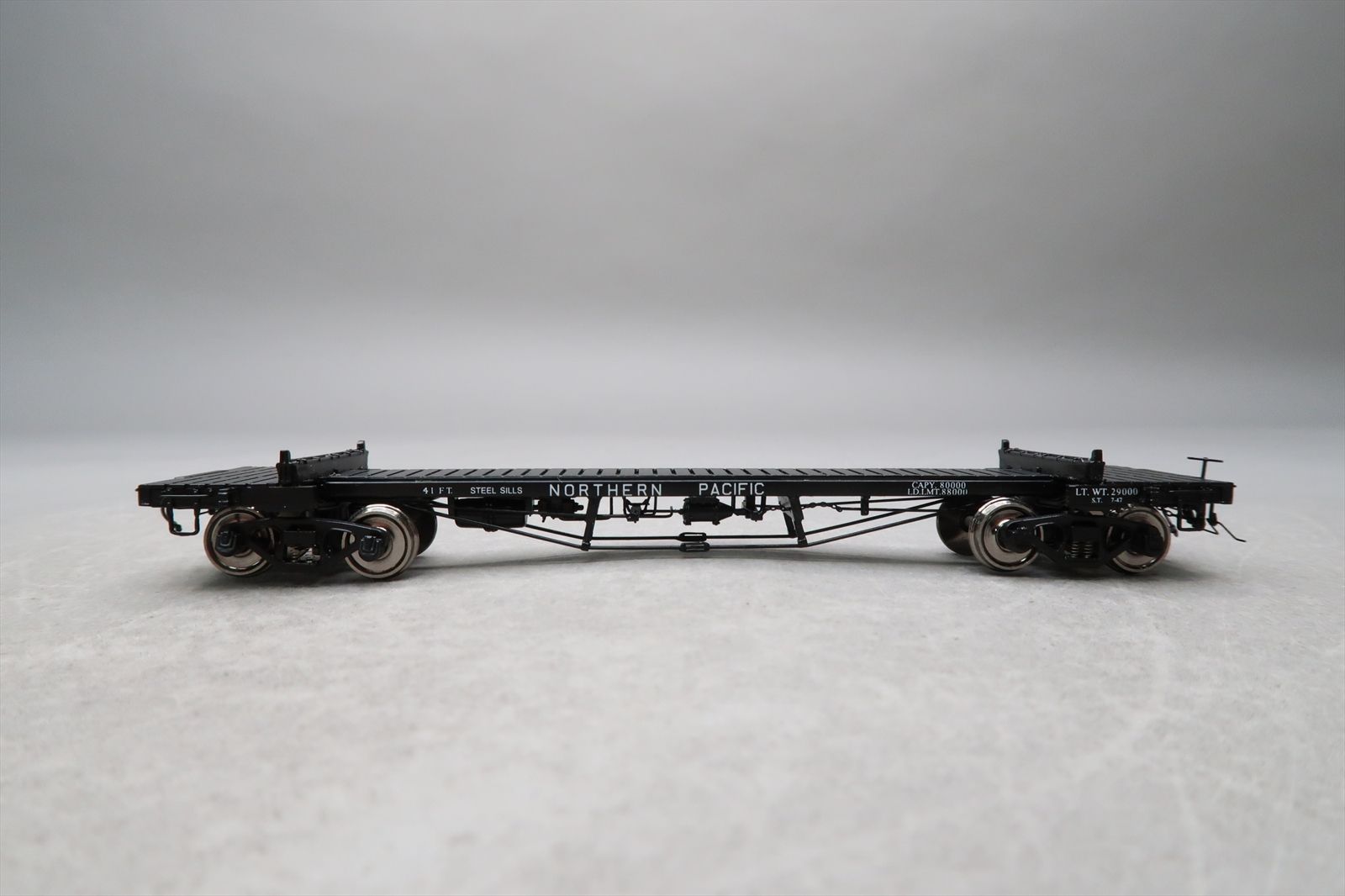 HO Brass Model - W&R NP Northern Pacific Truss Rod Log Car Set of 3 - F ...