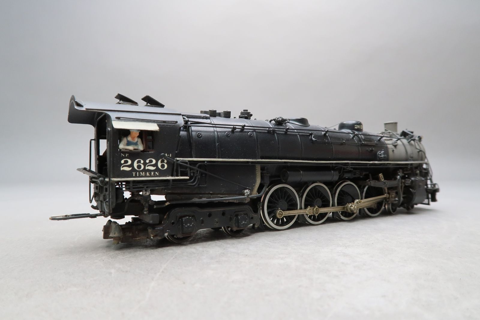 HO Brass Model - Key NP Northern Pacific 4-8-4 Northern Ex-Timken #2626 ...