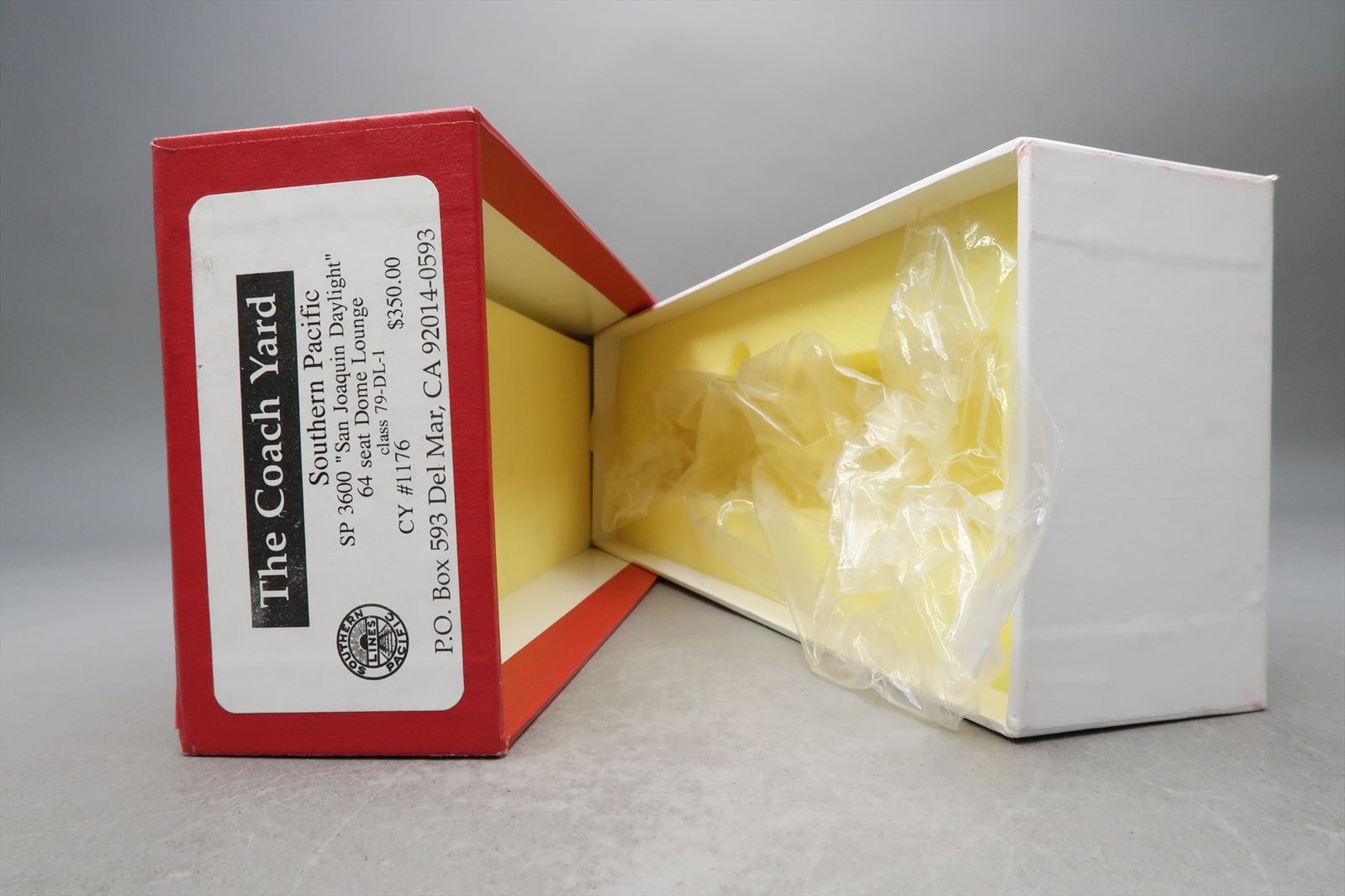 HO Brass Model - TCY 1176 SP Southern Pacific 64-Seat Dome Lounge 79-DL ...