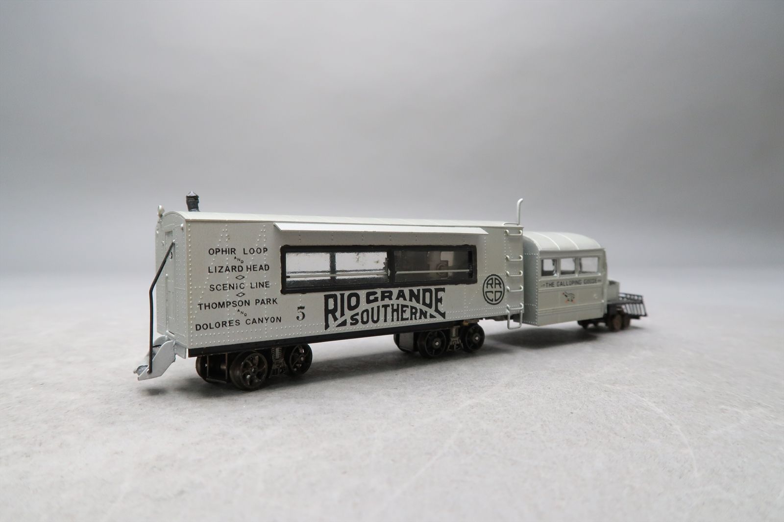 HOn3 Brass Model - Balboa RGS Rio Grande Southern Galloping Goose 3 ...