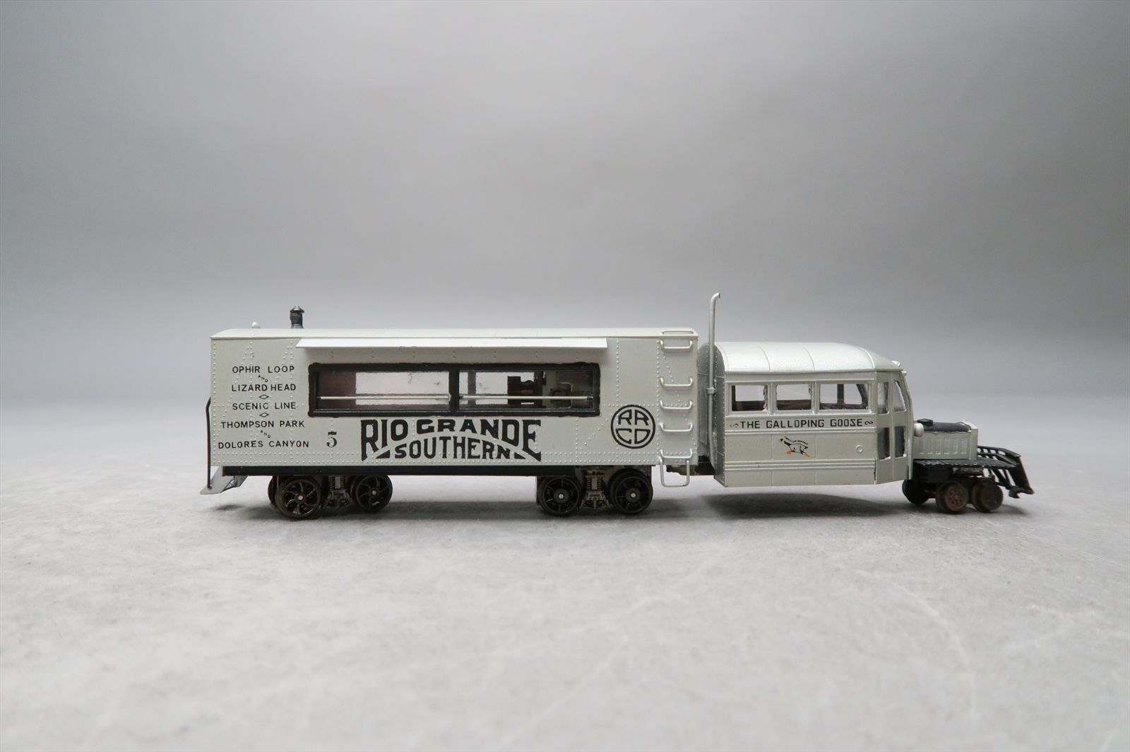 HOn3 Brass Model - Balboa RGS Rio Grande Southern Galloping Goose 3 ...