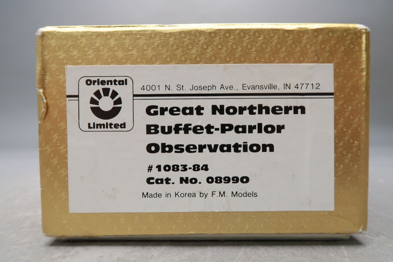 HO Brass Model - Oriental 08990 GN Great Northern Buffet Parlor ...