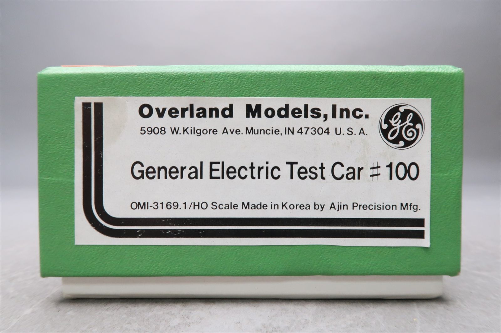 HO Brass Model - OMI 3169.1 GE General Electric Test Car #100 - F/P ...