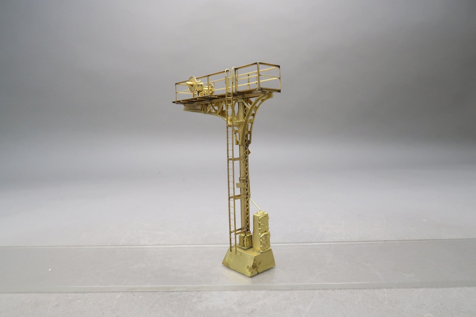HO Brass Model Structure - OMI 3484 Single Track Cantilever Signal ...