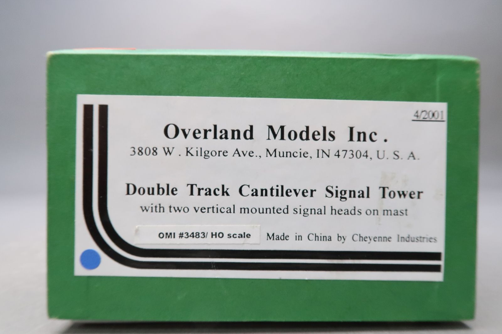 HO Brass Model - OMI 3483 Double Track Cantilever Signal Tower w/ Two ...