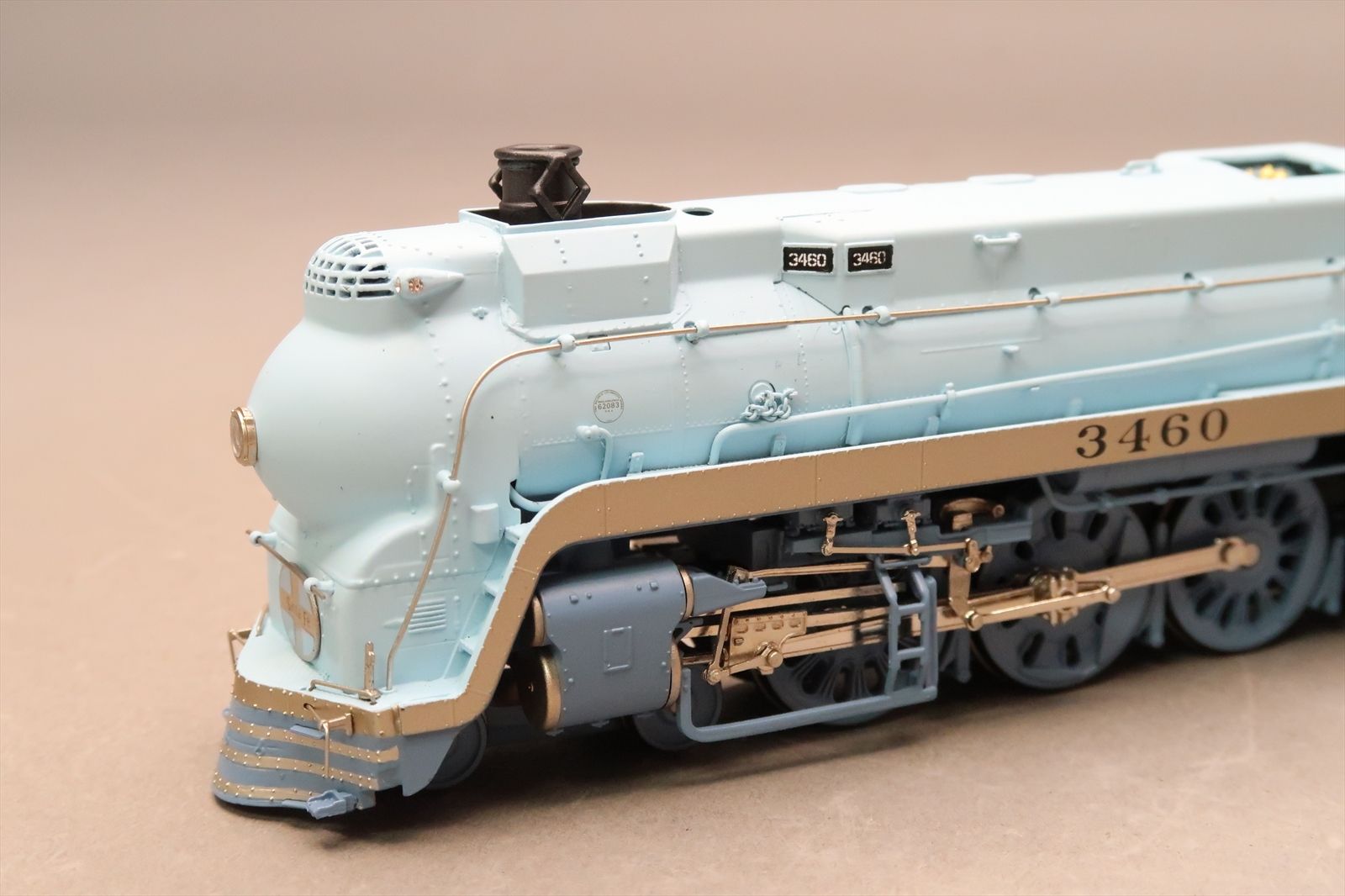 HO Brass Hybrid Model - BLI 7355 AT&SF Santa Fe Blue Goose #3460 - F/P ...