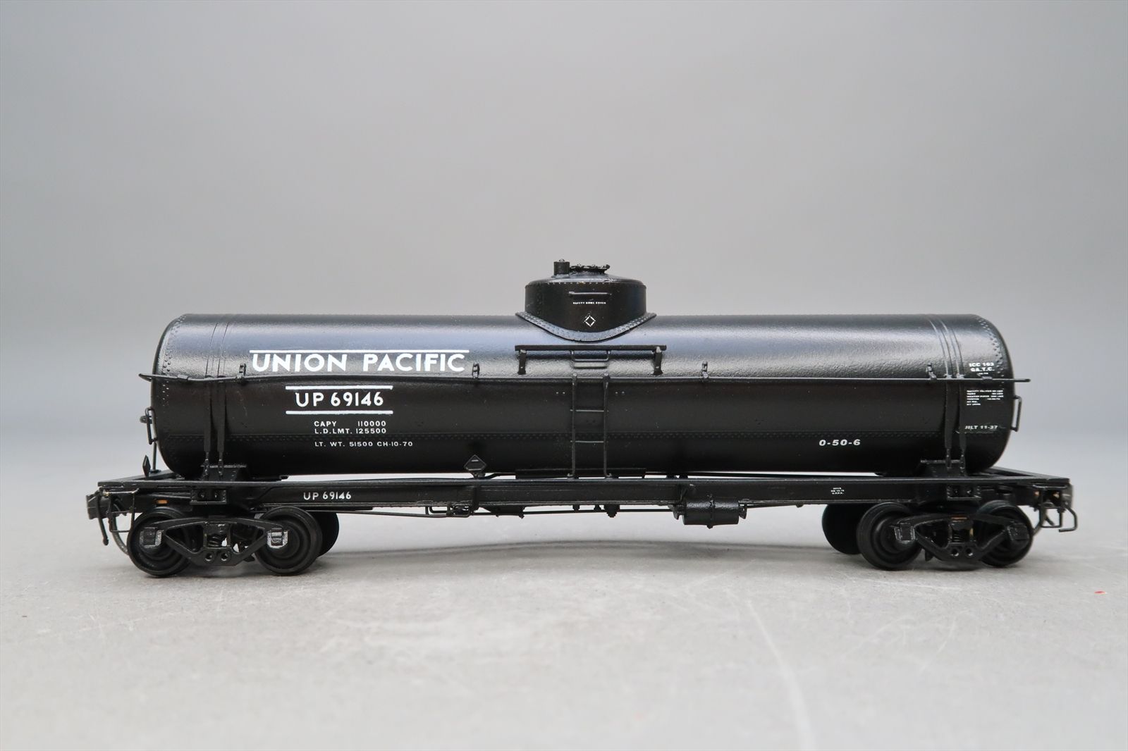 HO Brass Model - PRB Pecos River 2421 UP Union Pacific O-50-6 Tank Car ...