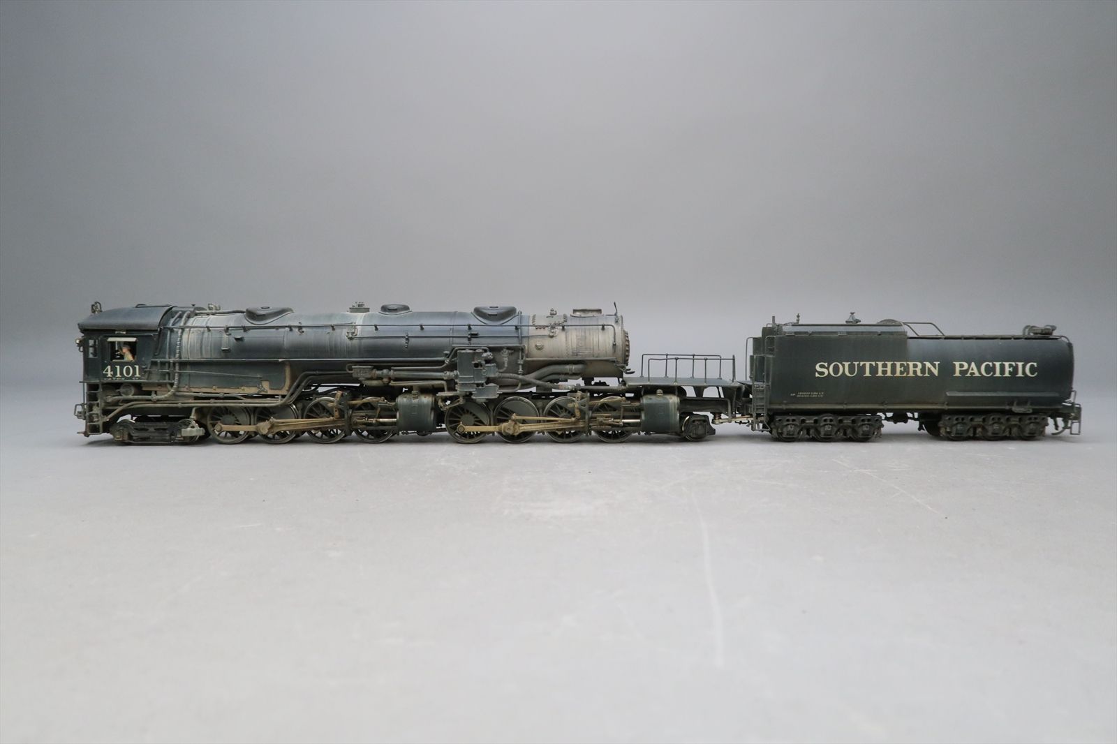 HO Brass Model - Key SP Southern Pacific Cab Forward 4-8-8-2 AC-4 #4101 - Pro Paint + Jerry ...