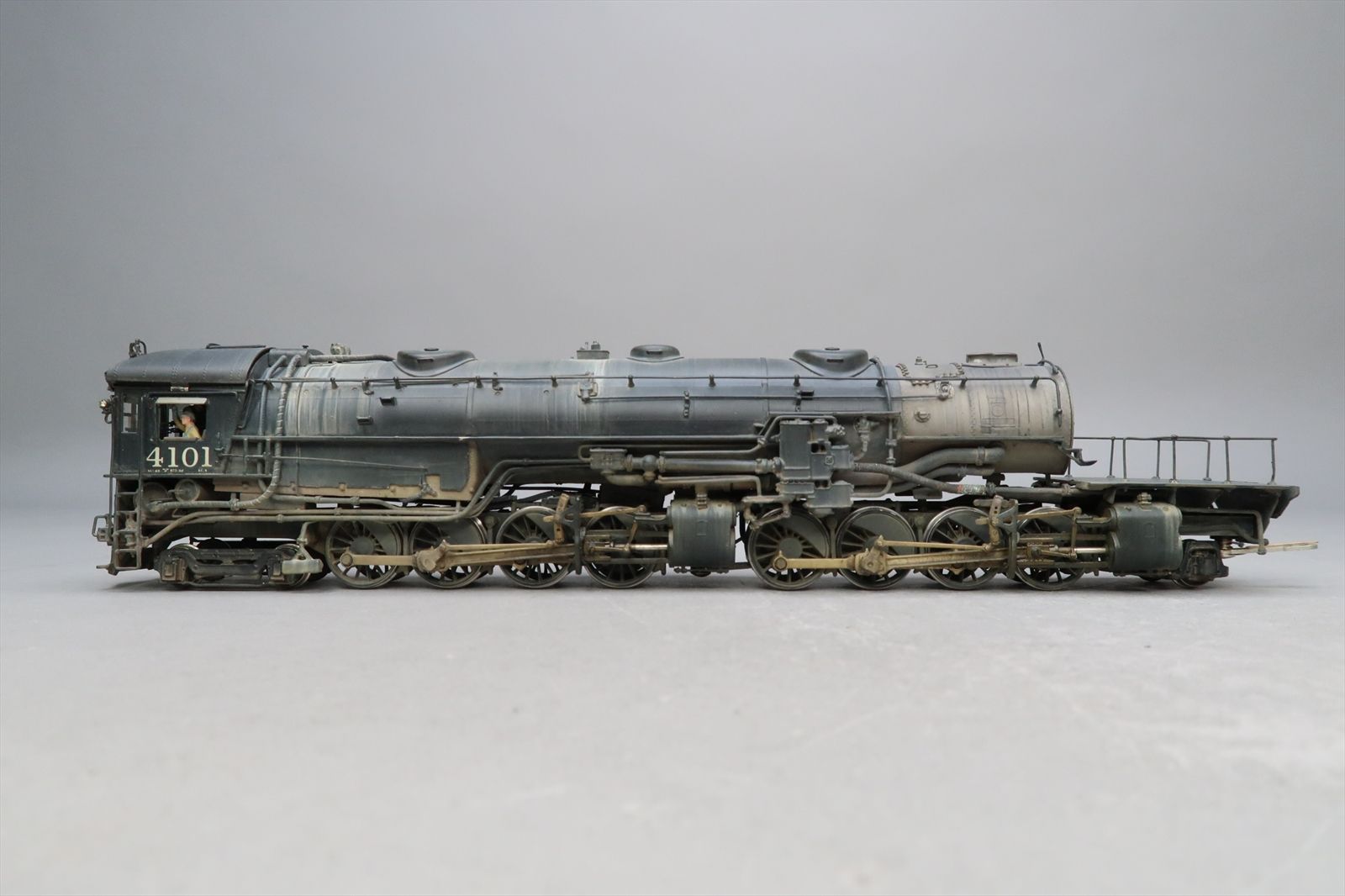 HO Brass Model - Key SP Southern Pacific Cab Forward 4-8-8-2 AC-4 #4101 - Pro Paint + Jerry ...