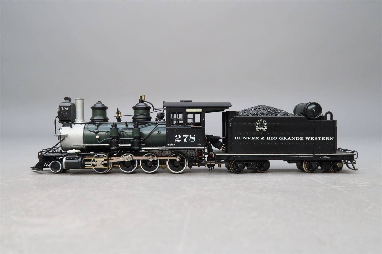 HOn3 Brass Model - WMC D&RGW Rio Grande 2-8-0 C-16 #278 - Custom ...