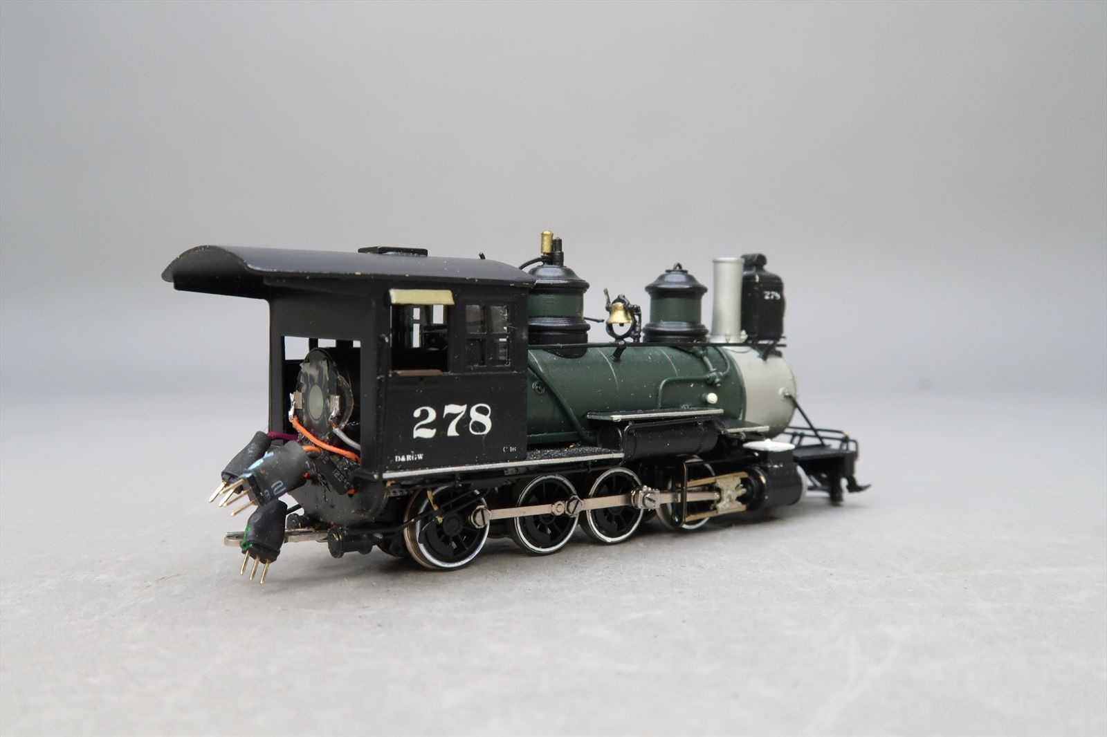 HOn3 Brass Model - WMC D&RGW Rio Grande 2-8-0 C-16 #278 - Custom ...