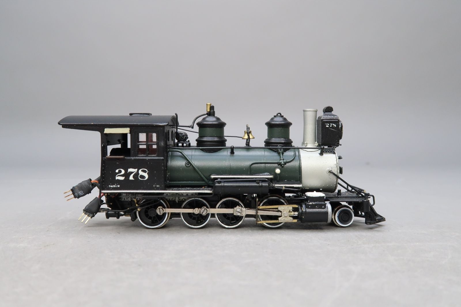 HOn3 Brass Model - WMC D&RGW Rio Grande 2-8-0 C-16 #278 - Custom ...