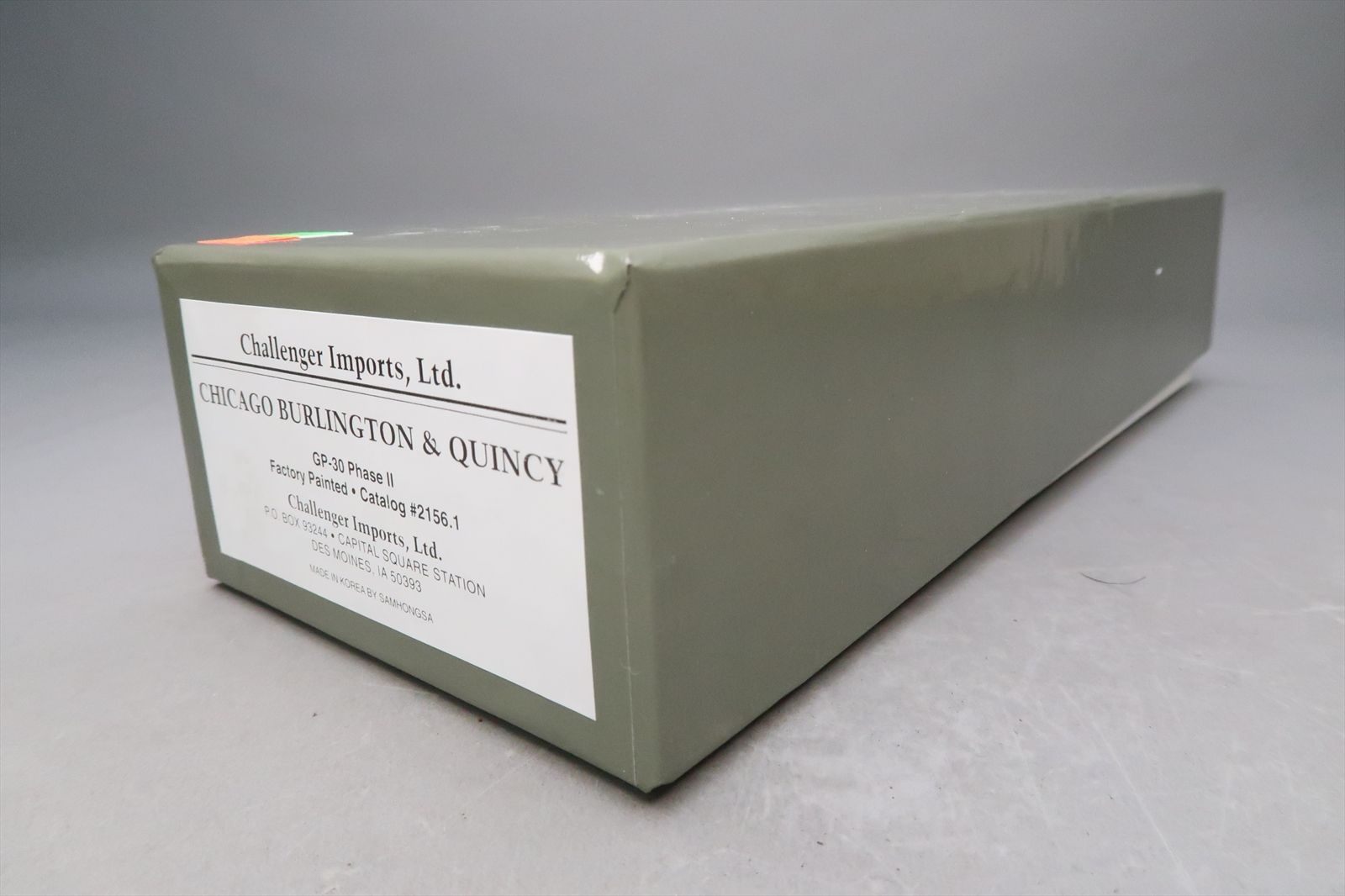 HO Brass Model - CIL 2156.1 CB&Q Burlington GP30 Phase II #974 - F/P ...