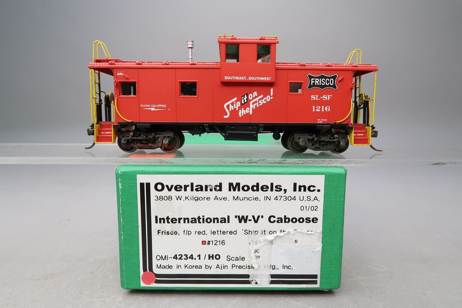 HO Brass Model - OMI 4234.1 SLSF St Louis San Francisco Frisco Wide ...