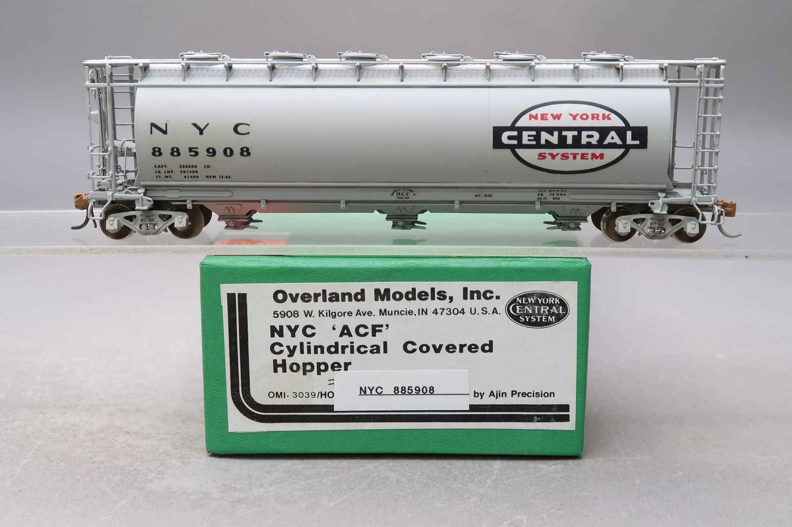 HO Brass Model - OMI 3039 NYC New York Central ACF Cylindrical Covered ...