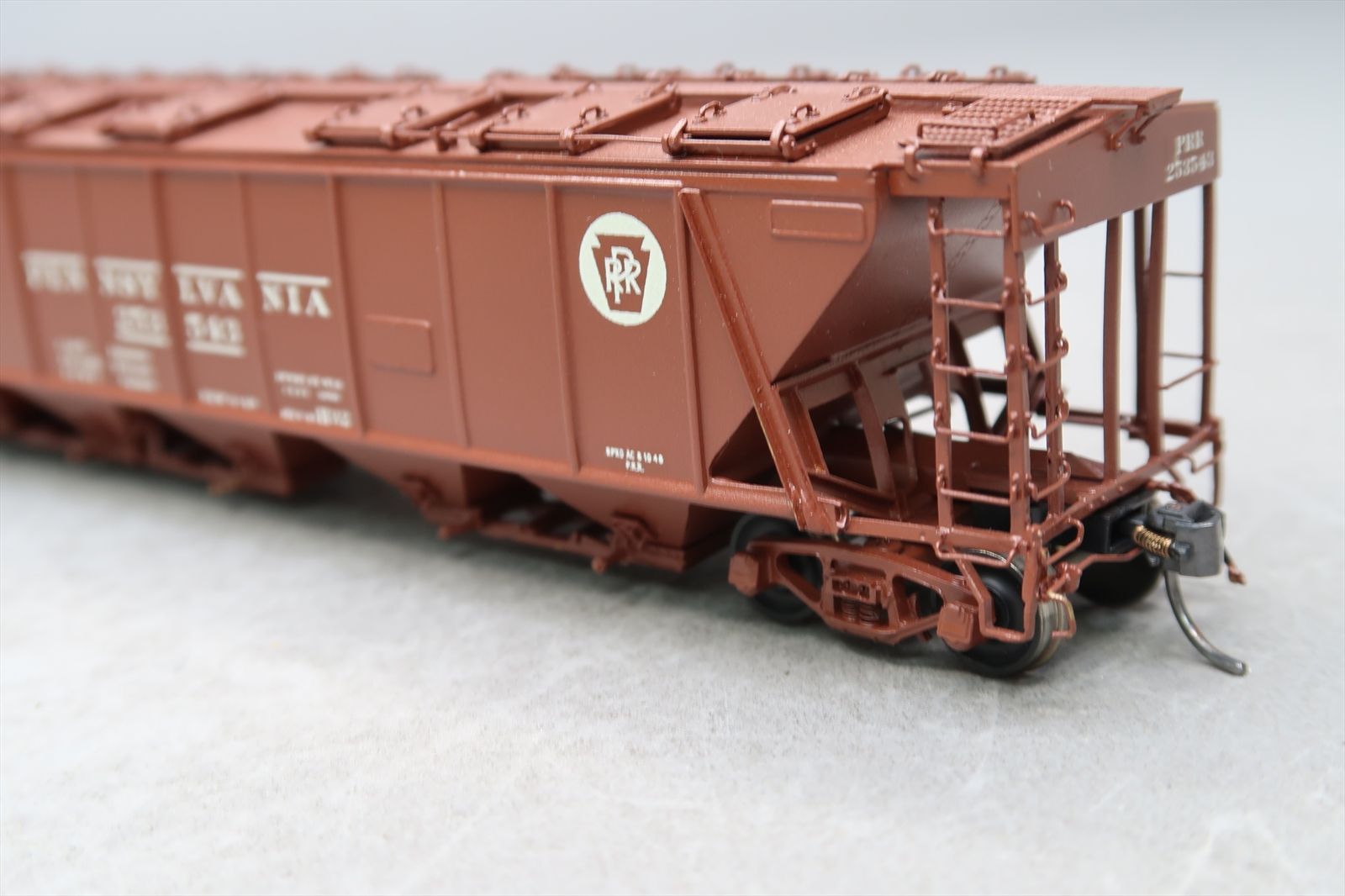 HO Brass Model - OMI 3329.1 PRR Pennsylvania H32 Covered Hopper #253543 ...