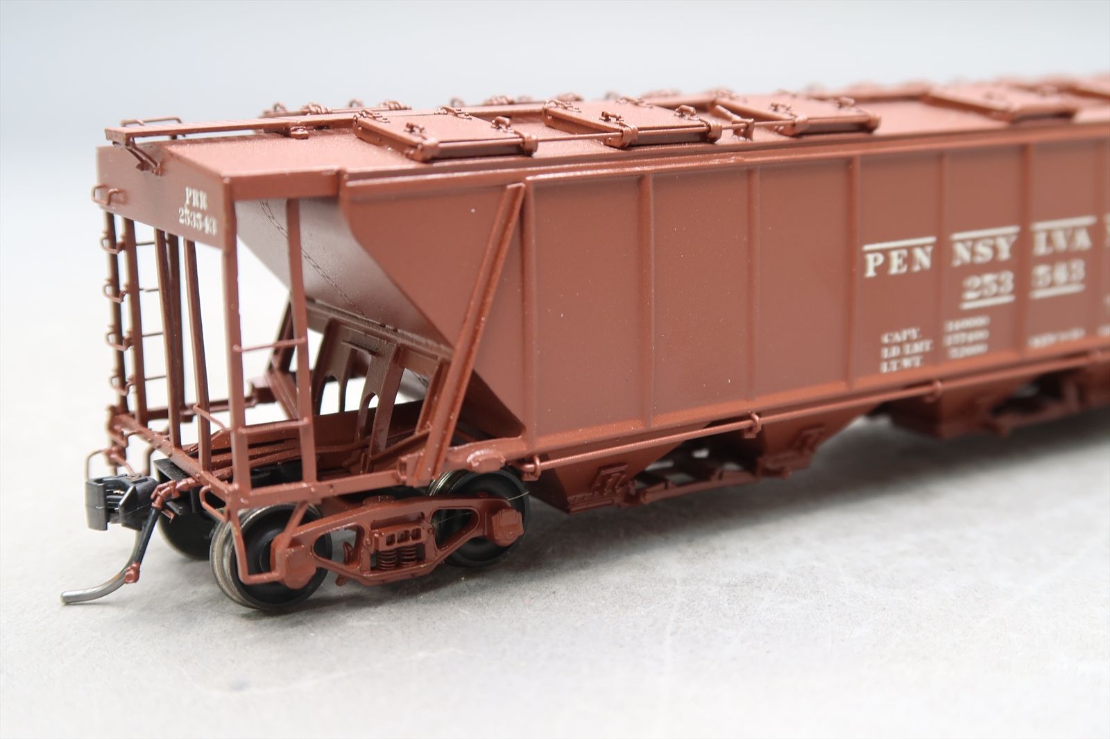 HO Brass Model - OMI 3329.1 PRR Pennsylvania H32 Covered Hopper #253543 ...