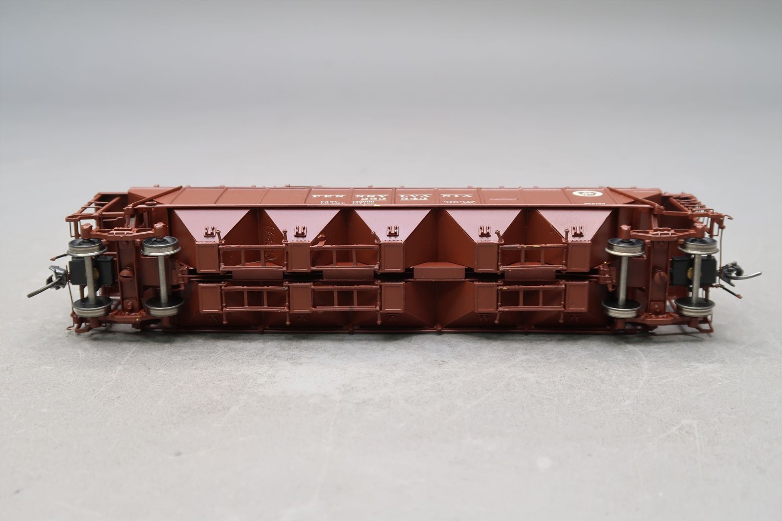 HO Brass Model - OMI 3329.1 PRR Pennsylvania H32 Covered Hopper #253543 ...
