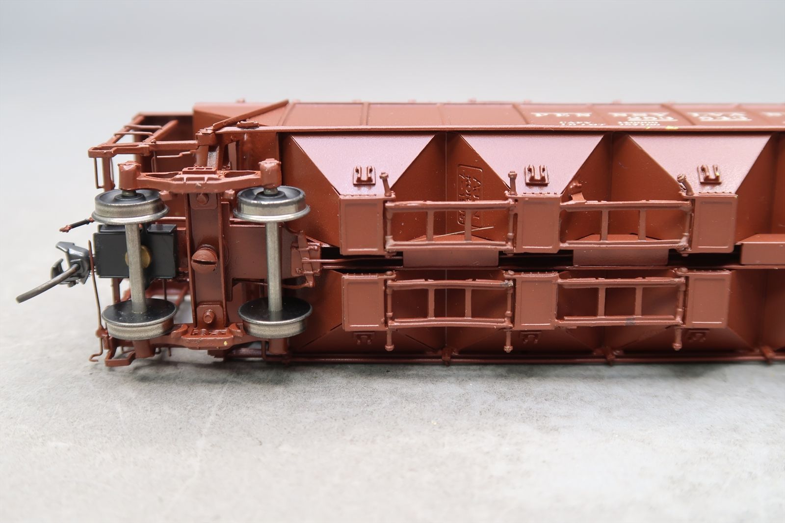 HO Brass Model - OMI 3329.1 PRR Pennsylvania H32 Covered Hopper #253543 ...